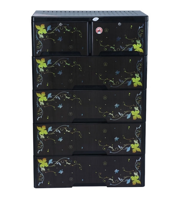 Furniture :: Plastic Furniture :: Plastic Wardrobe :: RFL 5D KD Oak ...